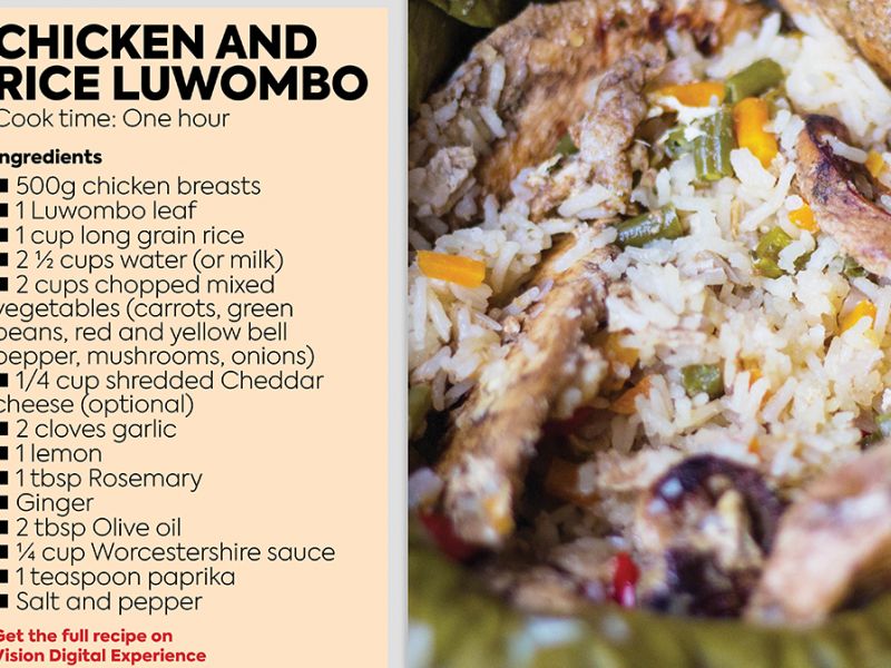 How to make chicken and rice Luwombo - Bukedde Online - Amawulire