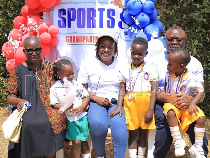 Excitement as children celebrate grandparents at sports event - Bukedde ...